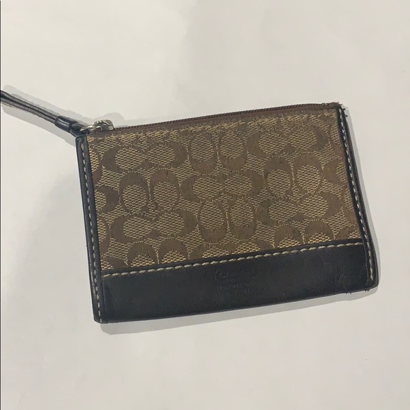 Coach | Accessories | Coach Mini Skinny Id Card Case W Keychain | Poshmark